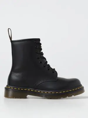 Dr. Martens Leather Combat Boots - Black