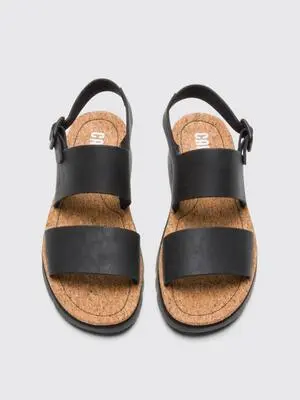 Camper Oruga Sandals In Full Grain Leather