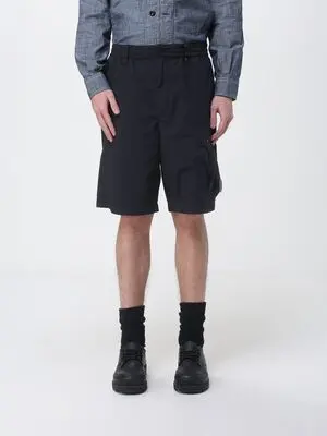 C.P. COMPANY Stretch Cotton Blend Cargo Shorts - Black