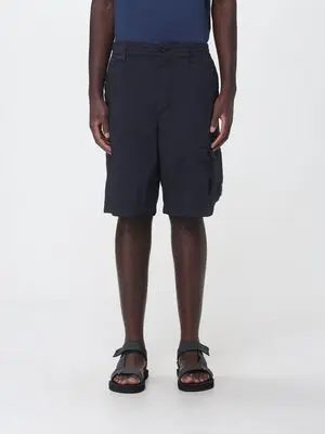 C.P. COMPANY Stretch Cotton Blend Cargo Shorts - Blue