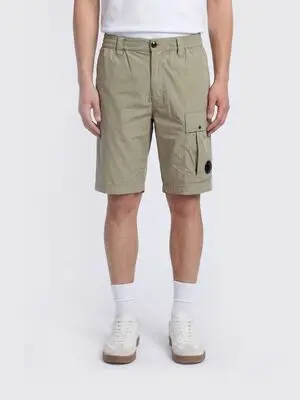 C.P. COMPANY Stretch Cotton Blend Cargo Shorts - Grey