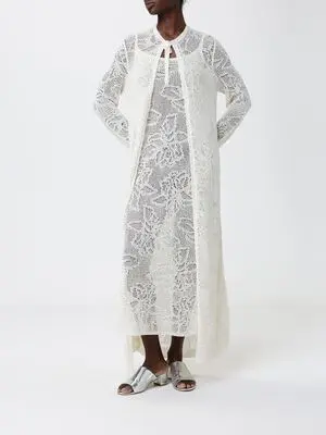 Fabiana Filippi Openwork Knit Midi Dress