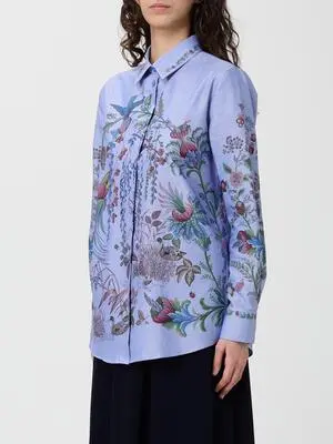 Etro Cotton Shirt With Paisley Print