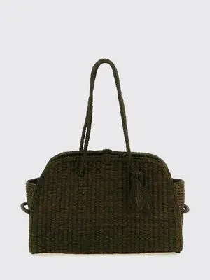 Jacquemus Le Turismo Woven Raffia Bag - Green