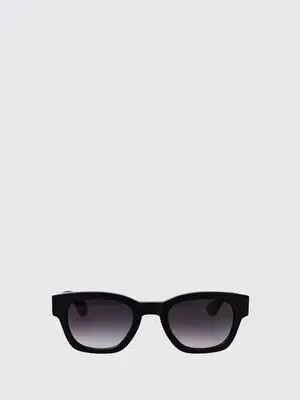 Alexander McQueen Tortoiseshell D Frame Sunglasses - Black