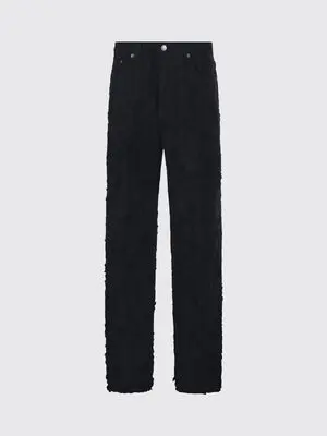 HAIKURE Distressed Denim Wide-leg Jeans - Grey