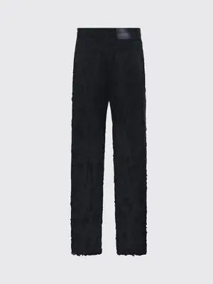 HAIKURE Distressed Denim Wide-leg Jeans - Grey