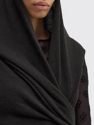 MARGHERITA MACCAPANI Wool Blend Hooded Top