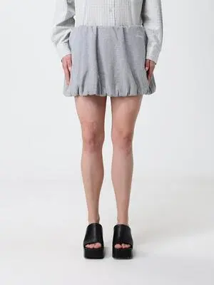 DUNST Pencil Miniskirt - Grey