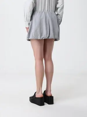 DUNST Pencil Miniskirt - Grey