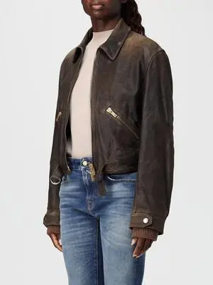 GOLDEN GOOSE Leather Jacket