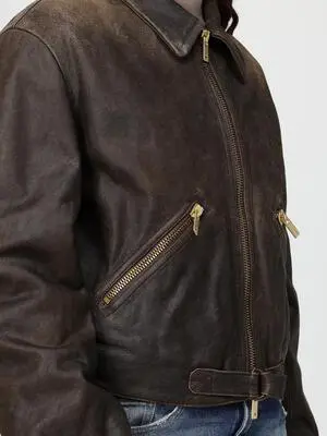 GOLDEN GOOSE Leather Jacket