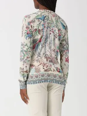 Etro Paisley Cashmere And Silk Cardigan