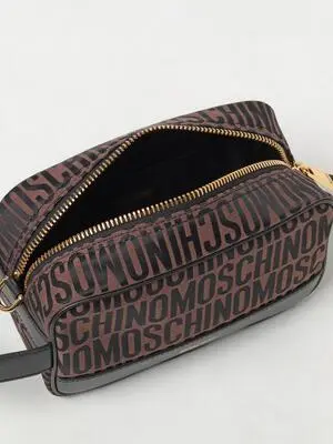 Moschino All-over Logo Cosmetic Case