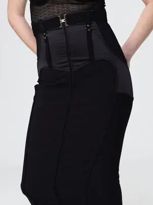 Elisabetta Franchi Jersey Midi Skirt