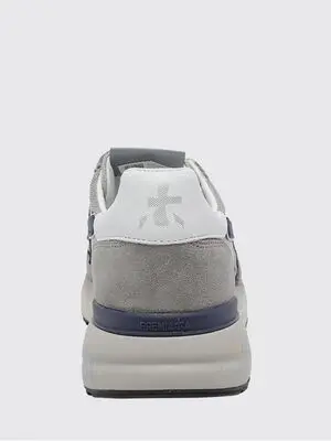 Premiata Mick Suede And Nylon Lace Up Sneakers