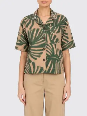 TWINSET Floral Print Cotton Shirt - Multicolor