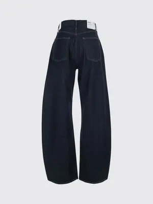AGOLDE Luna High-waisted Tapered Fit Baggy Jeans In Cotton Denim - Blue