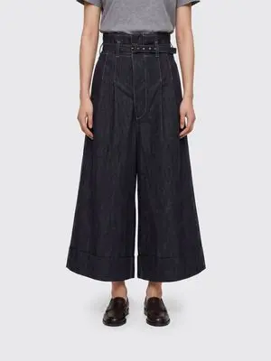 Junya Watanabe Flared Jeans In Cotton Denim - Black