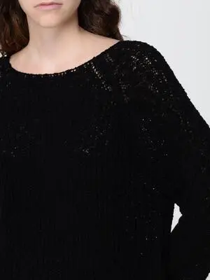 DUNST Crewneck Jumper Cotton Blend - Black