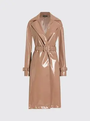 Dolce & Gabbana Synthetic Leather Trench Coat