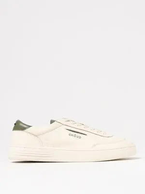 GHOUD VENICE Lace-up Leather Sneakers - Cream