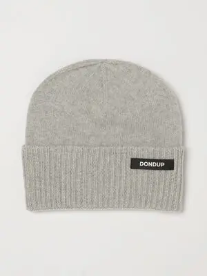 DONDUP Ribbed Beanie - Grey