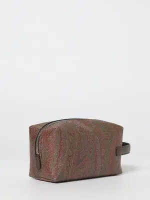 Etro Paisley Print Cosmetic Case With Pegasus Motif - Multicolor