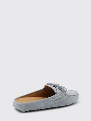 TOD'S Gommino Suede Mules - Grey