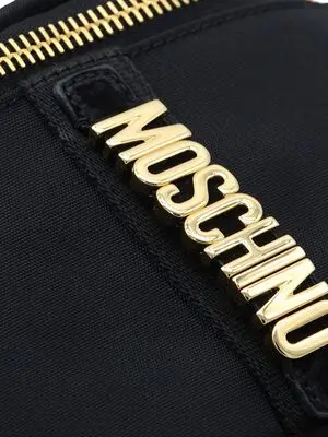 Moschino Cordura Nylon Belt Bag With Calf Leather Accents