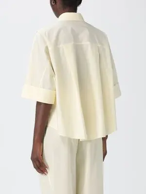 Liu Jo Embellished Cotton Shirt - Yellow