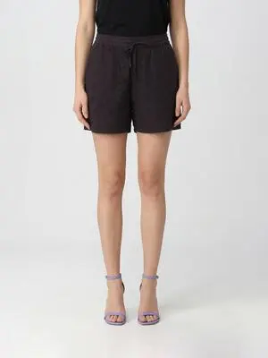 Pinko Sangallo Shorts With Drawstring - Brown