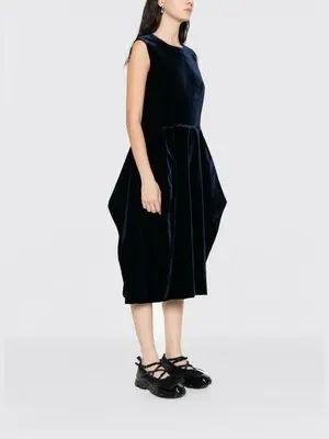 Comme Des Garçons Sleeveless Velvet Dress