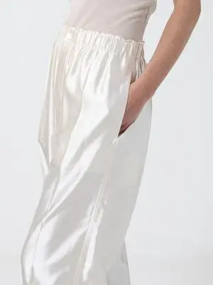 Carven Palazzo Trousers In Cotton And Silk