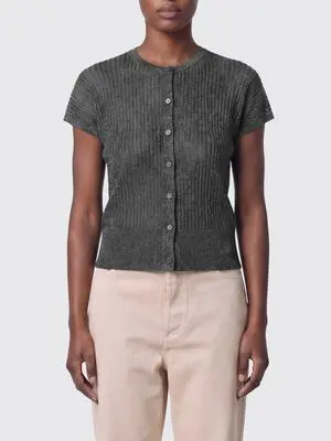 ROBERTO COLLINA Viscose Cardigan - Black