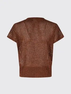 ROBERTO COLLINA Viscose Cardigan - Brown