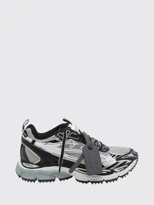 Off-White Be Right Back Rubber And Mesh Lace-up Sneakers - Black