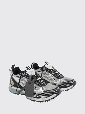 Off-White Be Right Back Rubber And Mesh Lace-up Sneakers - Black