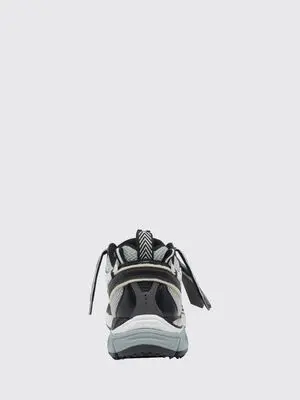 Off-White Be Right Back Rubber And Mesh Lace-up Sneakers - Black