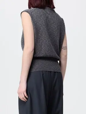 CORDERA Cotton Knit Vest - Grey