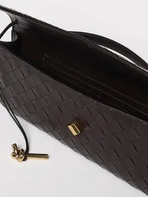 Bottega Veneta Woven Leather Clutch - Brown