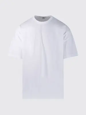 Comme Des Garçons Cotton T-shirt With Logo - White