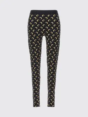 MARINE SERRE Moon Print Trousers - Black