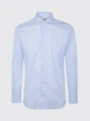 TINTORIA MATTEI 954 Stretch Cotton Shirt - Blue