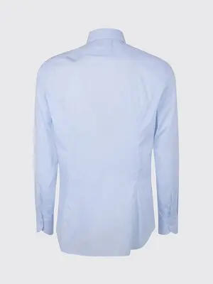 TINTORIA MATTEI 954 Stretch Cotton Shirt - Blue