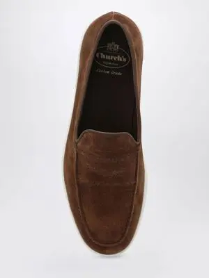 Church's Suede Loafers - Brown