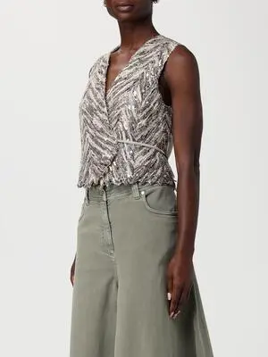 Brunello Cucinelli Linen Blend Vest