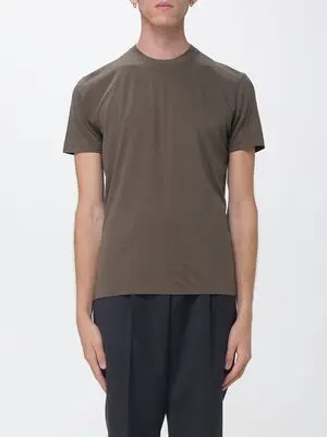 TOM FORD Crewneck Lyocell And Cotton Blend T-shirt - Grey