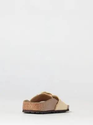 BIRKENSTOCK Madrid Big Buckle Raffia Sandal