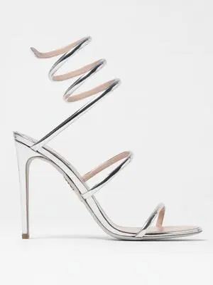 Rene Caovilla Heeled Sandals Colour - Silver